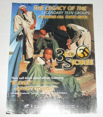 3rd Storee AD Party Tonight original ONE magazine page PHOTO ...