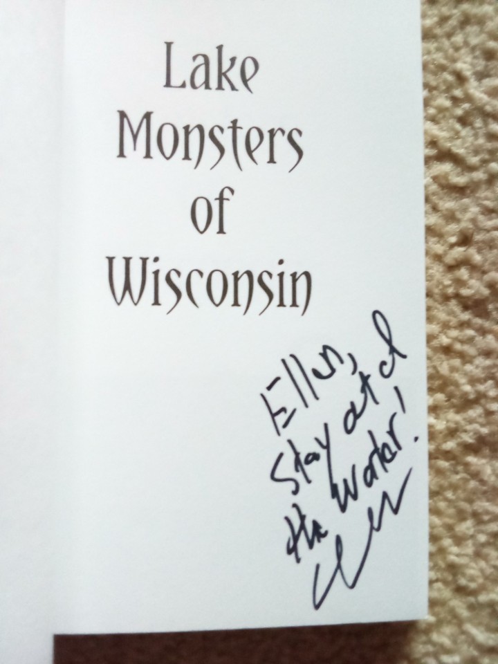 Lake Monsters of Wisconsin by Chad Lewis Cryptids 2016 | eBay