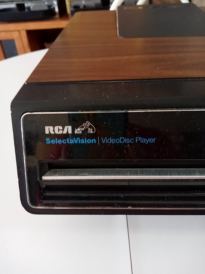 RCA SelectaVision SGT100W Video Disc Player Vintage "Turns on as is ...
