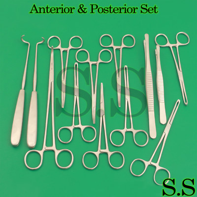 13 Pieces Anterior & Posterior (A&P) Repair Surgical Instruments Set DS ...