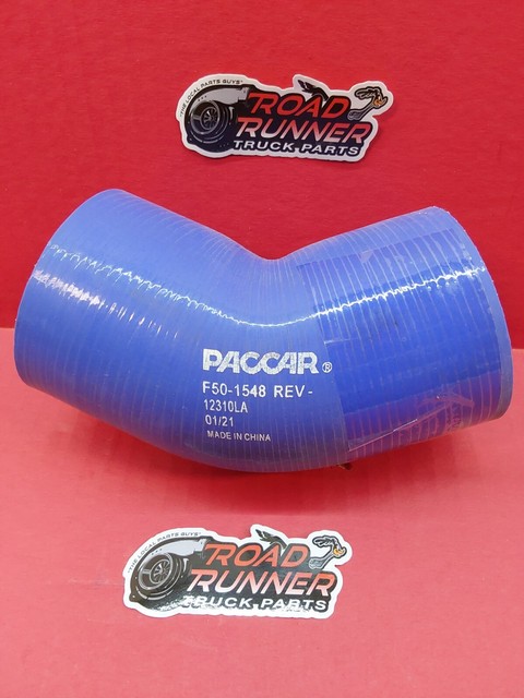 Genuine PACCAR F50-1548 Lower Radiator Silicone Coolant Hose Peterbilt ...
