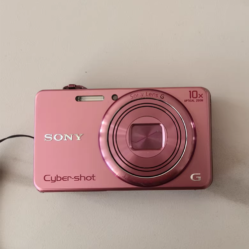 SONY Cyber-shot DSC-WX200 18.2 MP 10x Optical Zoom Digital Camera Pink ...