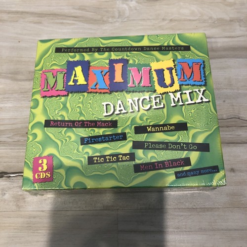 Maximum Dance Mix 3 Disc Set Audio CD Brand New - Countdown Dance ...