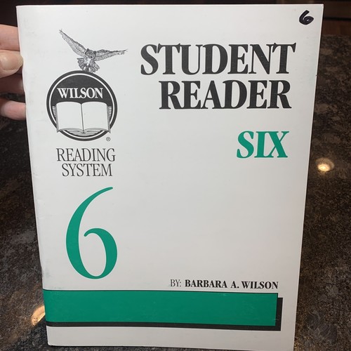 Wilson Reading System Student Reader 6 Six 3rd Edition VERY GOOD | eBay
