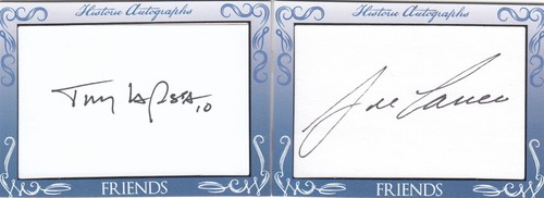 Jose Canseco Tony LaRussa Friends Historic DUAL AUTO BOOKLET PSA DNA ...