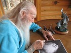 1996 WWE Hall Of Famer Handsome Jimmy Valiant Signed 8 1/2 x 11 B&W ...