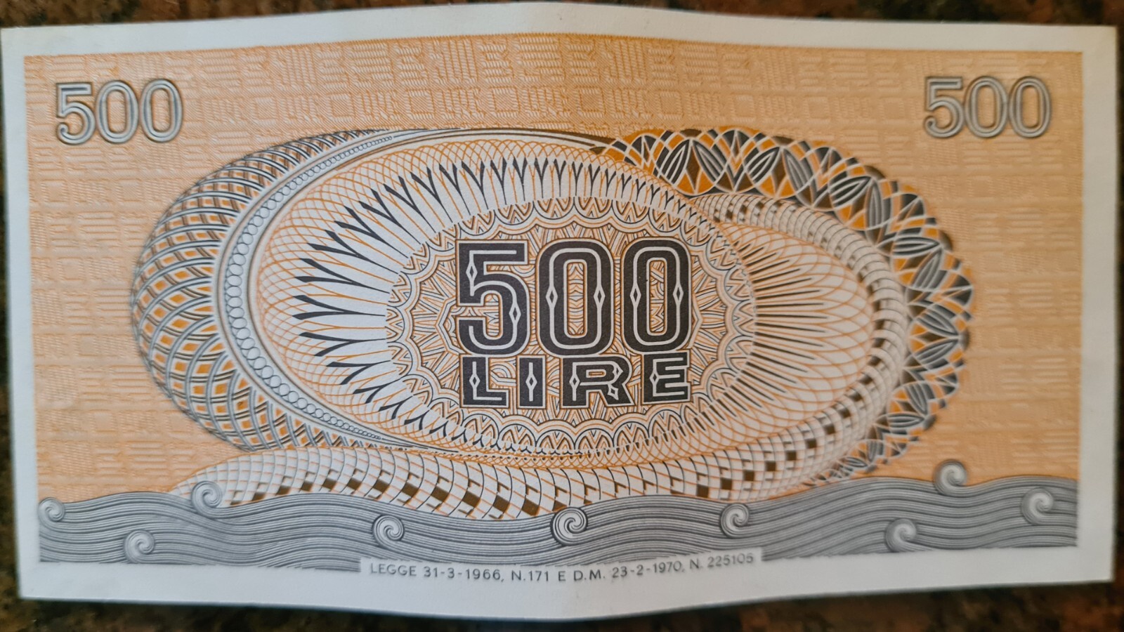 Banconota 500 lire molto rara del 1970 in perfette condizioni | eBay