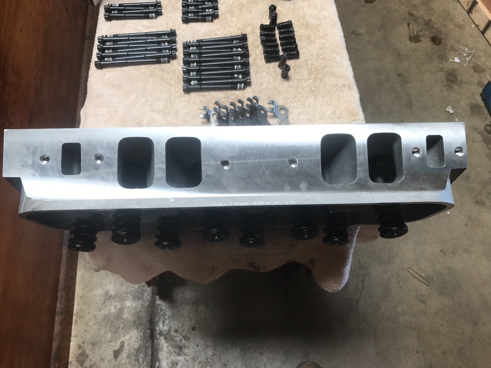 Chevrolet Top End Kit 396 427 454 496 502 540 BBC Aluminum Heads ...