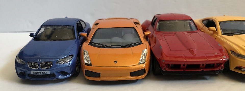 Uni Fortune Kinsmart JADA RMZ City Diecast Pullback Cars Lot Of 6 BMW ...