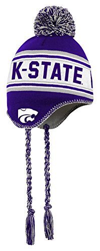 NCAA Kansas State Wildcats Toddler Outerstuff Jacquard Tassel Knit Hat ...