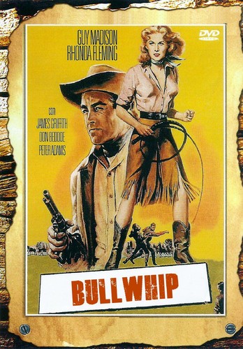 BULLWHIP 1958 Guy Madison, Rhonda Fleming, James Griffith ALL REGION ...