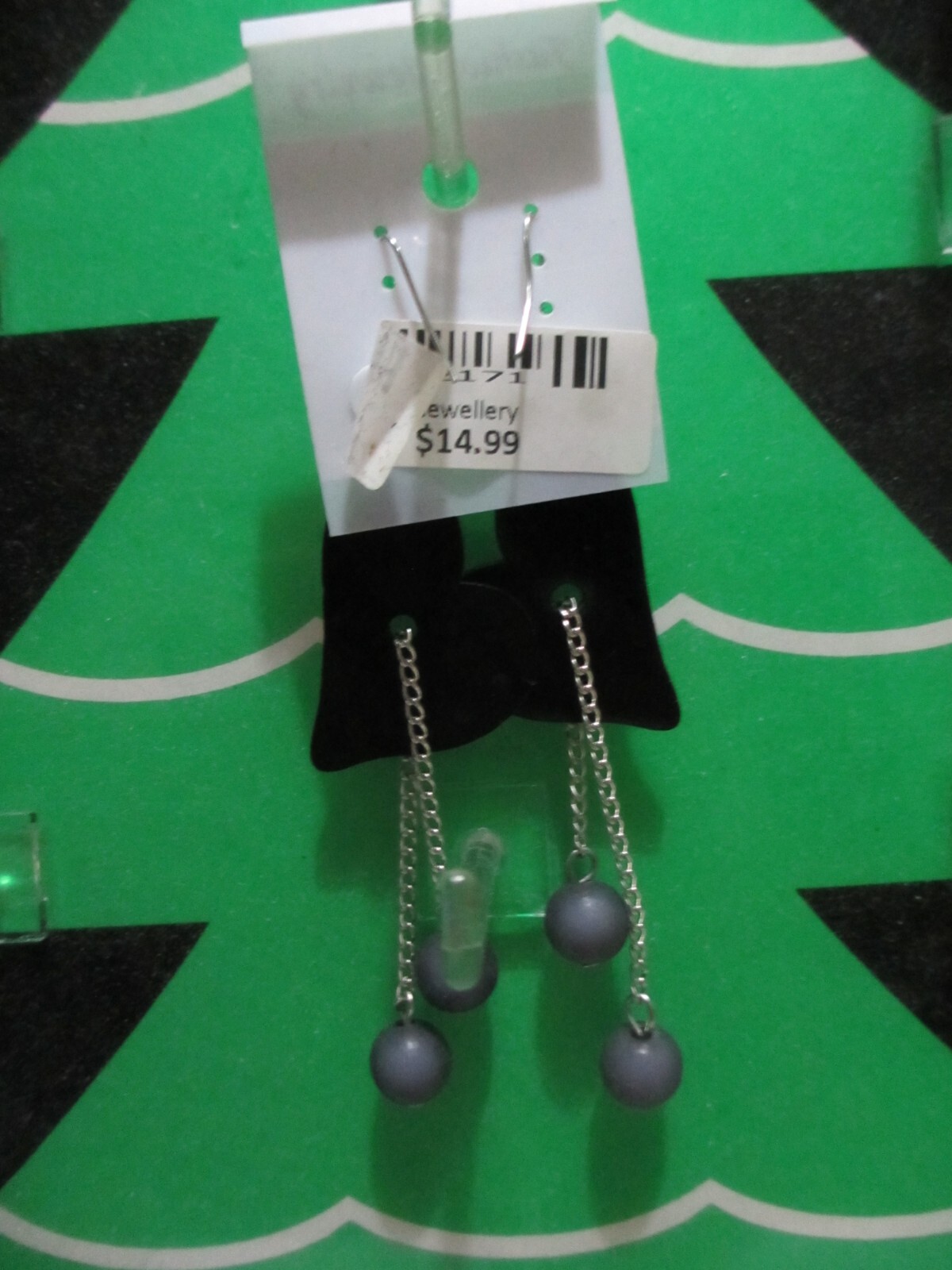 Fashion Jewelry Drop Earrings Dangle Type Black Brand New | eBay