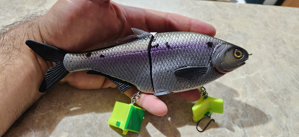 Phoney Frogs USA OG Scaled Phoney Shad Swimbait | eBay