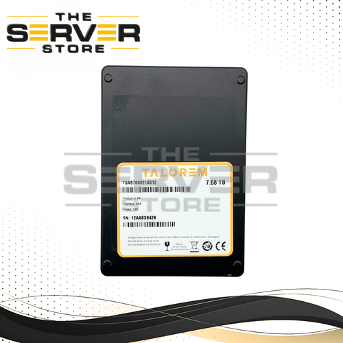 Talorem 7.68TB SAS 12Gbps SFF 2.5" Enterprise Server Storage SSD ...