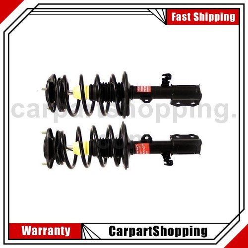 2 Front Monroe Struts Coil Springs Fits Toyota Corolla 1.8L 2008 2007 ...