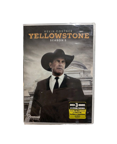 Kevin Costner Yellowstone Season 5 DVD 4 Disc Set New Sealed | eBay