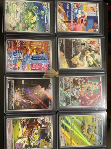Lot of 8 temporal Forces Full Art Pokemon Cards. | eBay