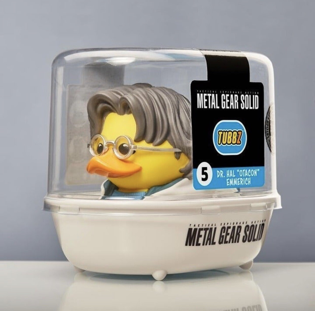 Metal Gear Solid Otacon Dr. Hal Emmerich TUBBZ Rubber Duck Ducky Duckie ...