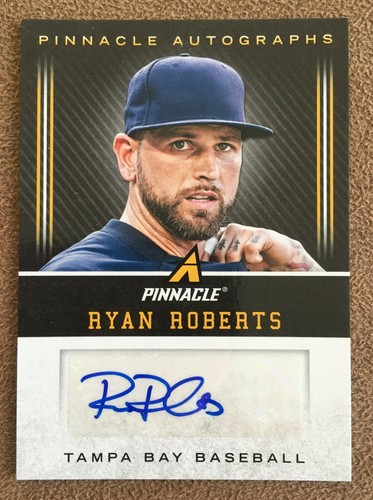 Ryan Roberts 2013 Panini Pinnacle Autograph #RR Tampa Bay Rays Insert ...