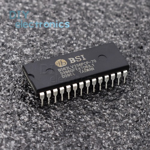 5PCS BS62LV256PCP-70 BS62LV256 62LV256PCP DIP28 CMOS SRAM 32K X 8 bit ...