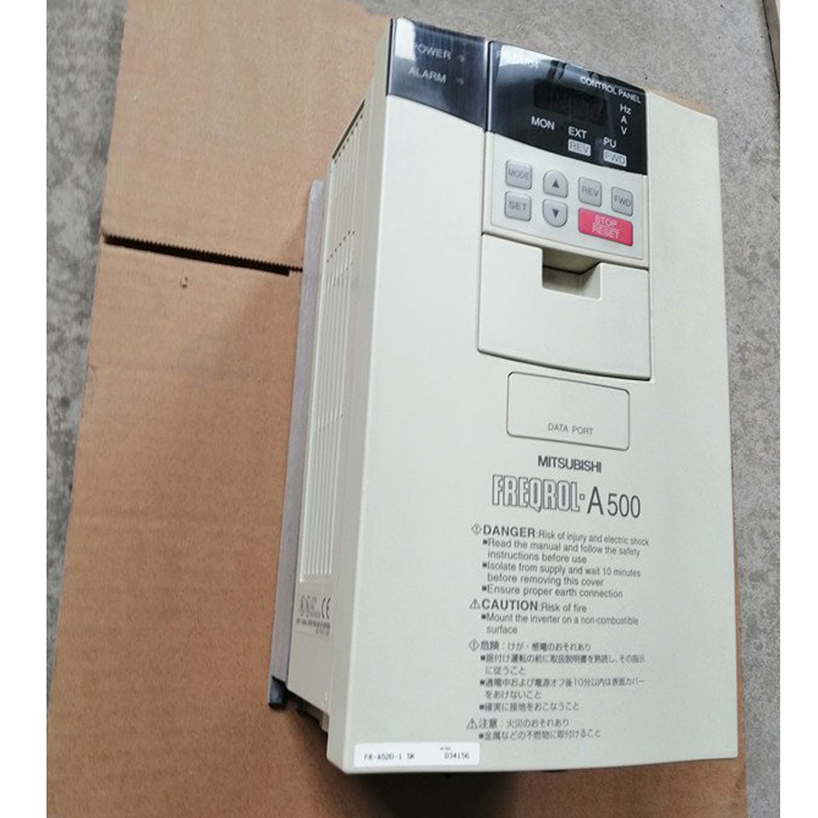 ONE Used Mitsubishi Frequency converter FR-A520-1.5K FRA5201.5K Fully ...