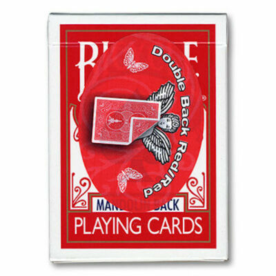 Bicycle Double Back 809 Mandolin Back (Red/Red) - Brand New Deck | eBay