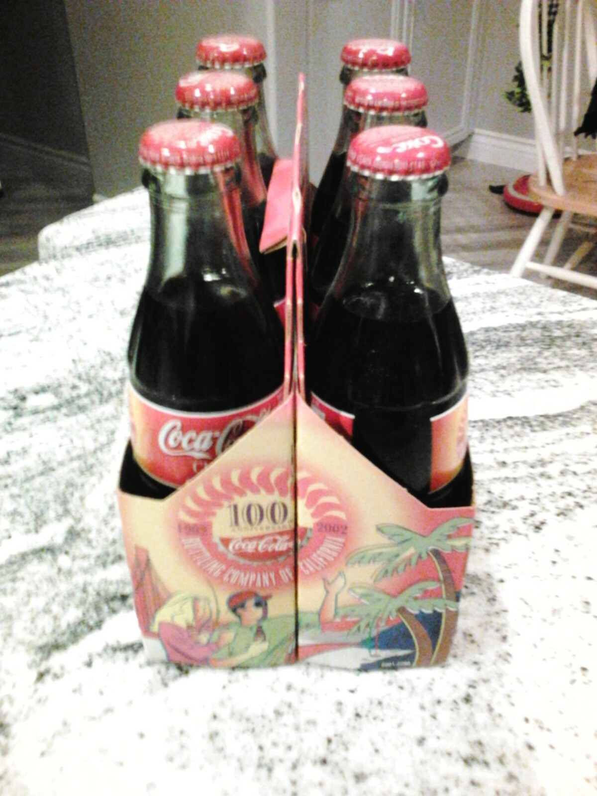 Coca cola 100th Anniversary 6 Pack 8 oz Bottles New Unopened | eBay