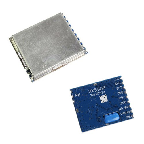 RC FPV 5.8G Wireless Audio Video Receiving Module RX5808 Electric Board ...