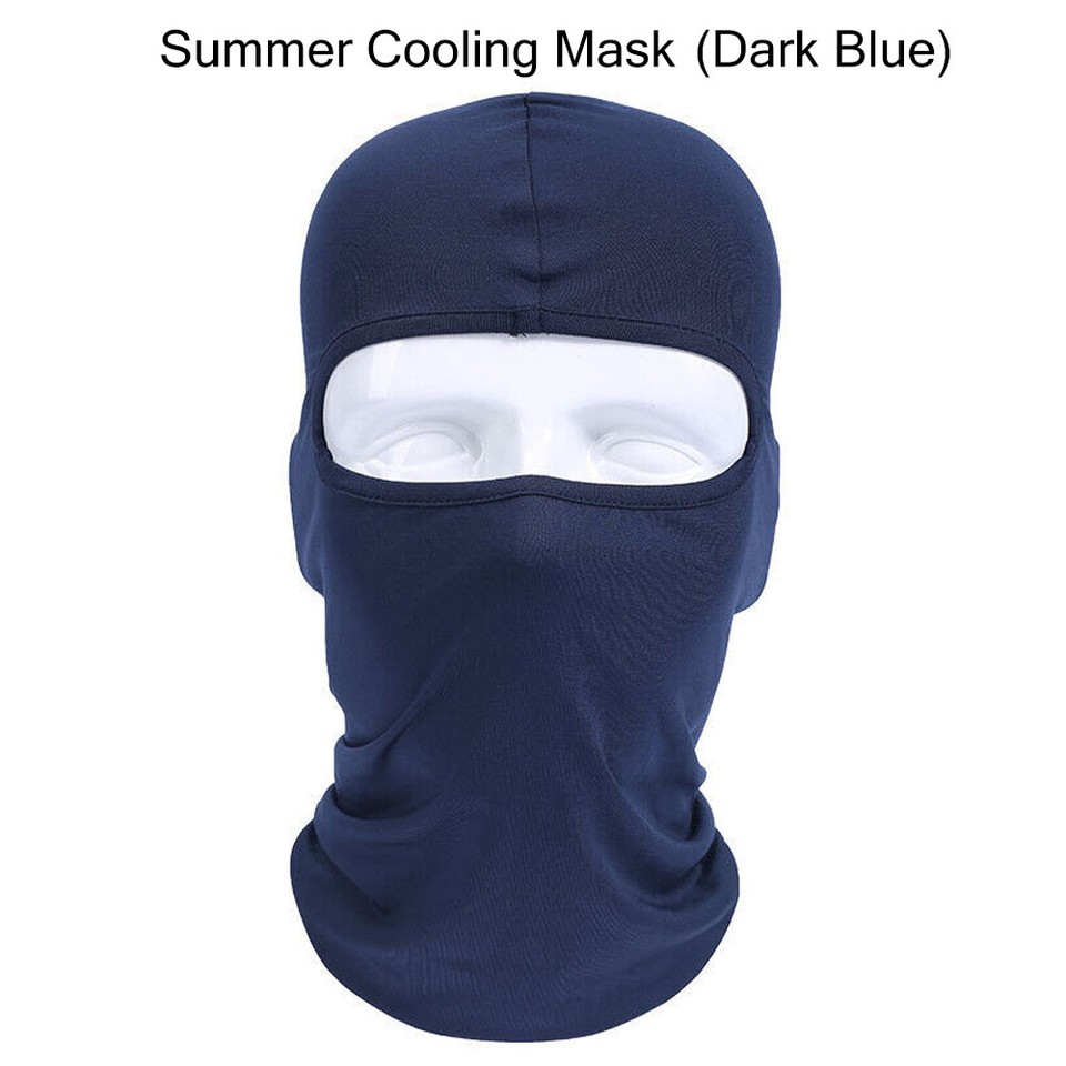 Balaclava Full Face Mask Hiking Fishing Face Cover Hood Head Cover Face ...