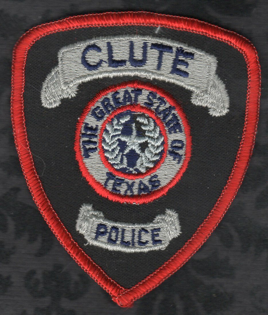 👀😍😜👌 Clute Texas Police Patch 2-7/8" x 3-3/8" | eBay