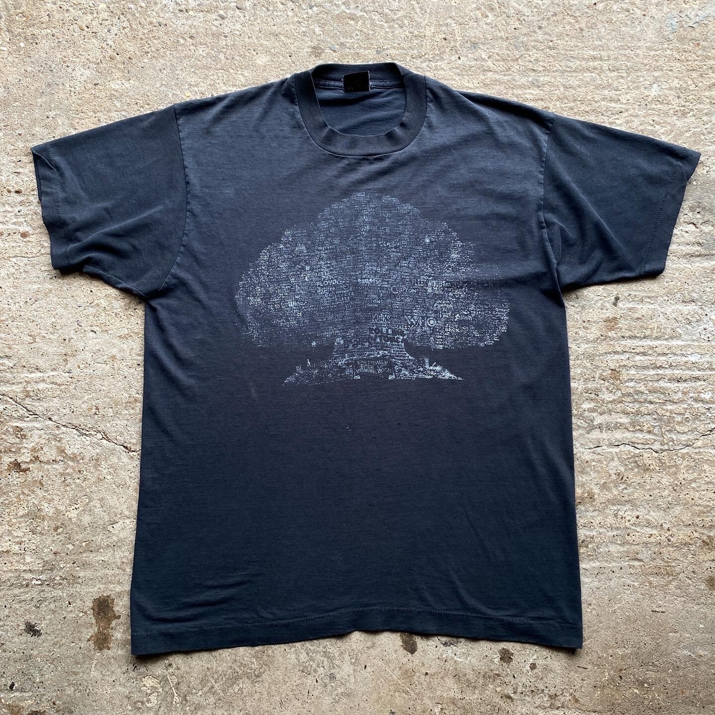 Vintage Family Tree Of Rock - 80’s - L - Band Single … - Gem