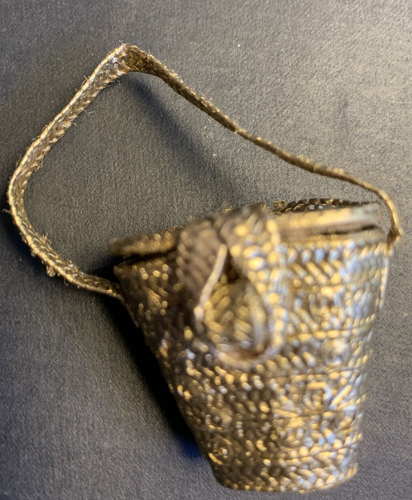 Vintage Barbie Premier Togs Purse Gold Metallic Straw Rare PROTOTYPE | eBay