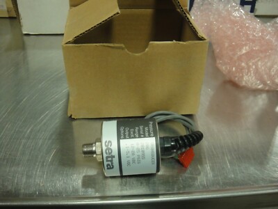 Setra 206 Pressure Transducer 206100-SP 1000 PSI 12-28 VDC open box new ...