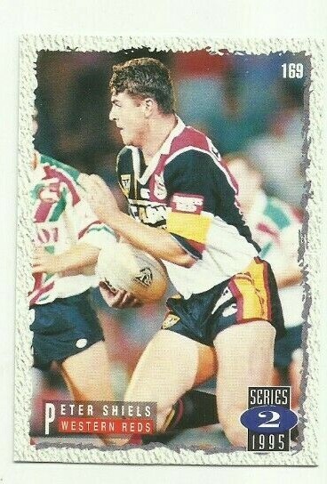 1995 NRL Dynamic WESTERB REDS PETER SHIELS #169 CARD series 2 | eBay ...
