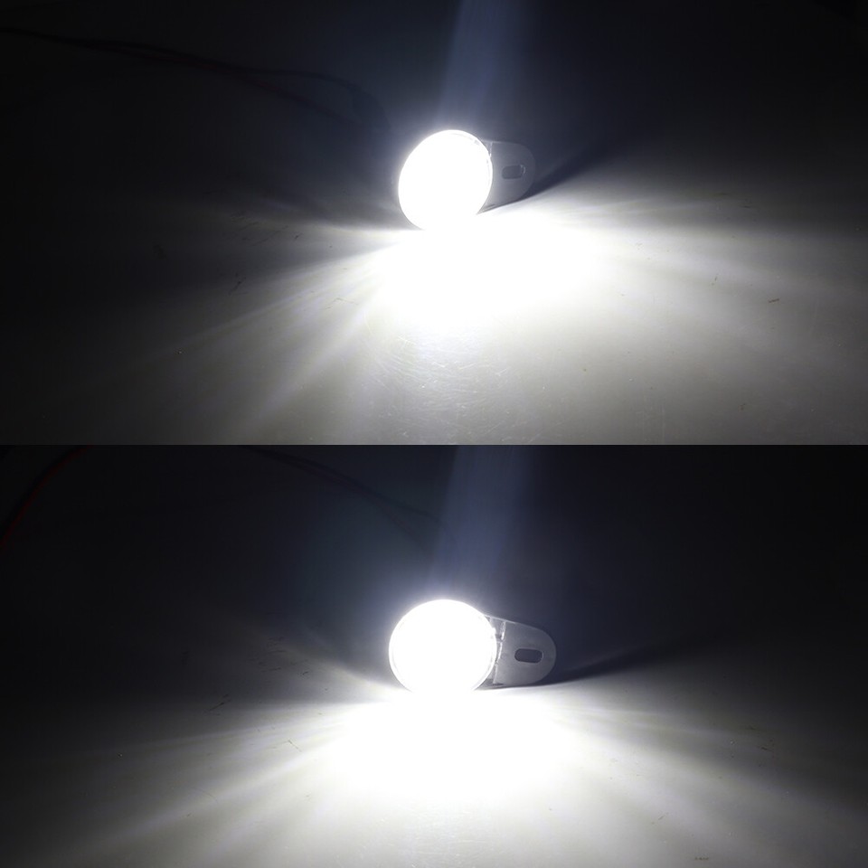 For 99-19 Jeep Dodge Ram Interior White LED Courtesy Footwell Lights ...
