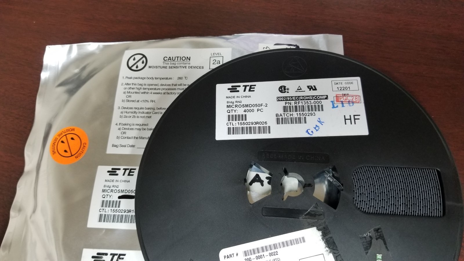 TYCO/TE Connectivity RF1353-000 Fuse 3577 Pieces 2012 Date Code | eBay