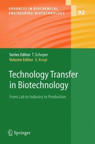 Advances in Biochemical Engineering/Biotechnology Ser.: Technology ...