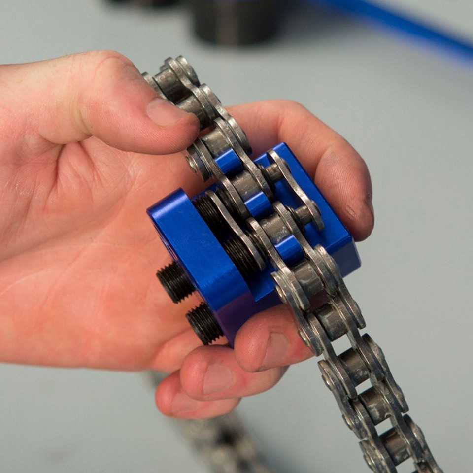24.8mm Master Chain Press Tool Compact Size Anodized Finish For 520 525 ...