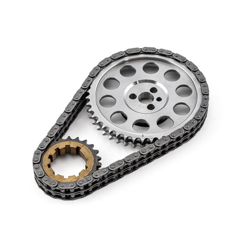 Chevy GM LS1 LS2 LS6 Double Roller 9 Keyway Billet Steel Timing Chain ...