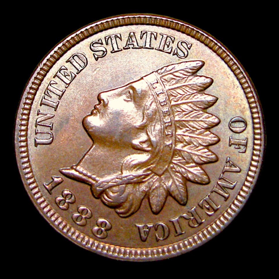 1888 Indian Cent Penny ---- Gem BU Stunning Coin ---- #779D | eBay