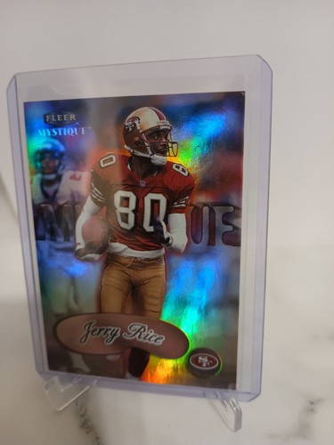 Jerry Rice San Francisco 49ers 1999 Fleer Mystique NFL Football Card ...