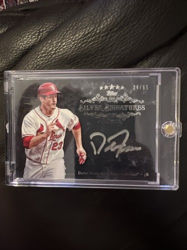 2013 Topps Five Star Baseball Silver Signings David Freese 34/65 Cards ...