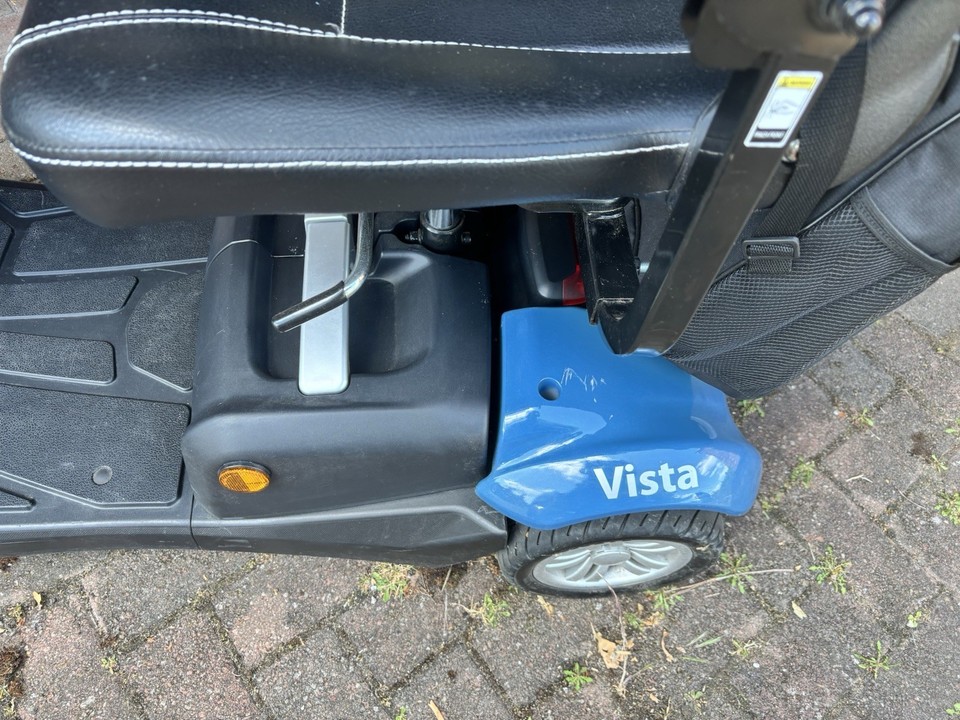 Rascal Vista Mobility Scooter In Blue - Good Condition | eBay UK