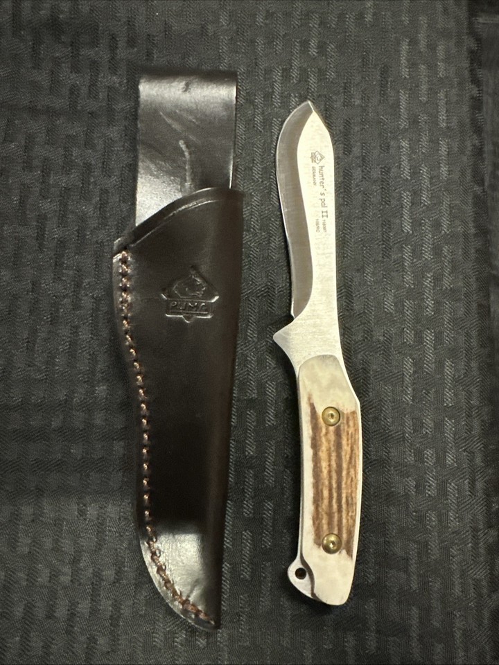 PUMA STAG 🔥P118397 HUNTERS PAL II KNIFE 🔥 NEVER USED IN BOX | eBay