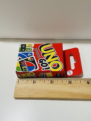 UNO Go! Pocket Sized Cards For On The Go Play Mattel Games - New | eBay