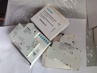 SIEMENS 5ST3020-3SK9934-2X BLOCCO CONTATTI AUSILIARI 1S+1NO PER 5SY 5SU ...