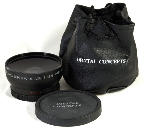 DIGITAL HIGH DEFENITION 0.45X SUPER WIDE ANGLE LENS WITH MACRO JAPAN ...