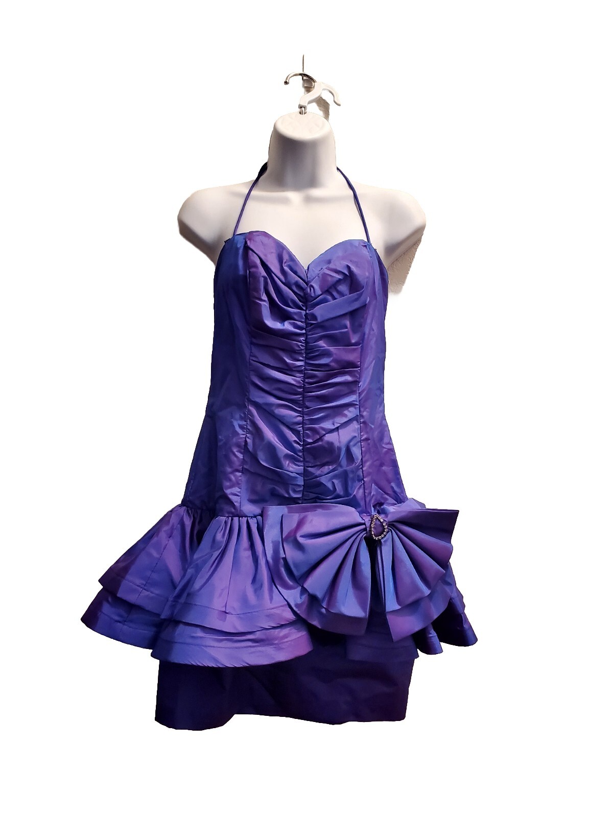 Vntg Karen Okada For David Howard Climax Purple Mini … - Gem