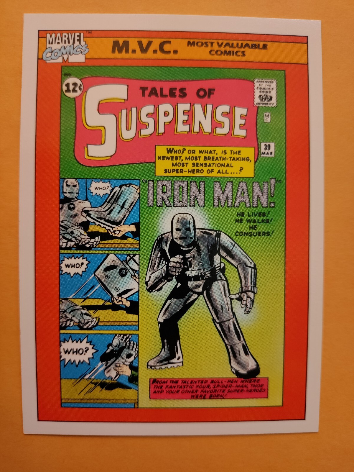 1990 Marvel Universe Series 1 #135 Tales of Suspense Trading Card | eBay