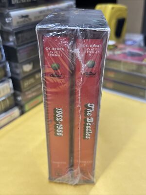 The BEATLES / 1962-1966 Red Cassette Tapes / Apple Records 2 Tape Set ...